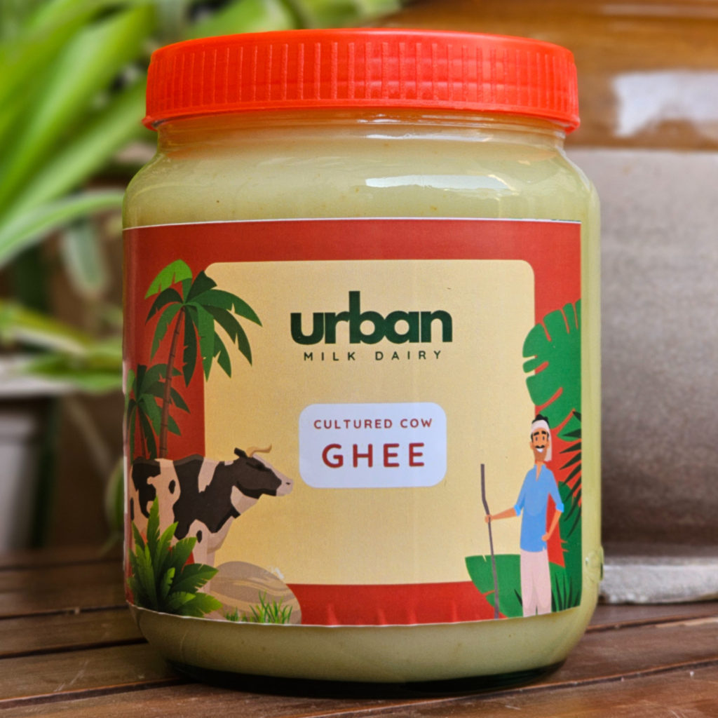 Cultured Cow Ghee 1l - Urban Milk Dairy